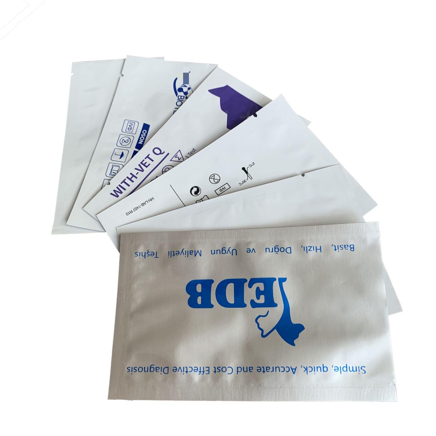 Custom Printed Laminated Foil Pouches for Bio Test Kits from China ...